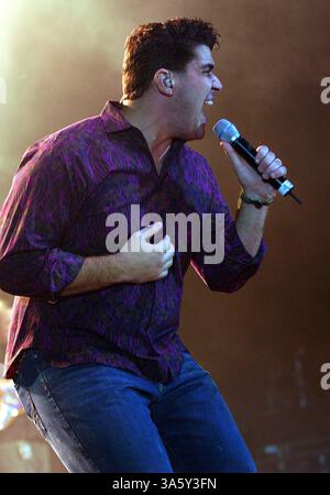 Oct 17, 2005; Raleigh, NC, USA; Singer and Former American Idol JOSH ...