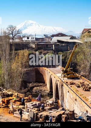 Yerevan, Armenia - March 24, 2025: building of Meridian Exhibition ...