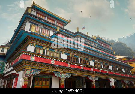 Dali monastery in Darjeeling city, India Stock Photo - Alamy