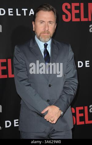 Tim Roth attending the premiere of 'Selma' in New York City Stock Photo ...
