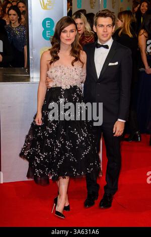 Keira Knightley and James Righton arriving on day fourteen of the 2025 ...