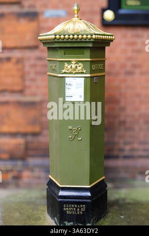 Green Victorian Pillar Box, Rochester, Kent,Cochrane Grove & company ...