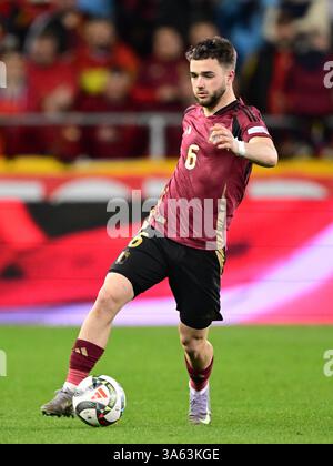 Nicolas Raskin (Belgium, 23) in a duel with Jens Hofer (Liechtenstein ...