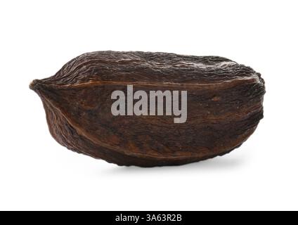 Whole tropical cocoa pod isolated on white Stock Photo - Alamy