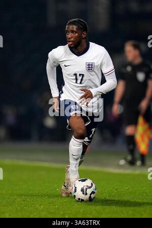 England's Samuel Iling-Junior during a media session at St George's ...