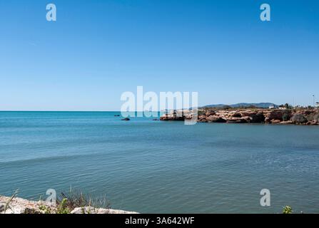The Coast of Vinaroz in Castellon, Spain Stock Photo - Alamy
