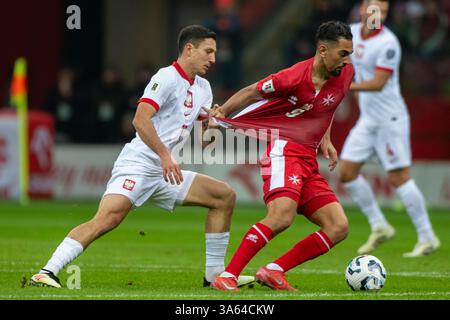 Bartosz Slisz of Poland during the FIFA World Cup 2026 European Qualifier Group G match between ...