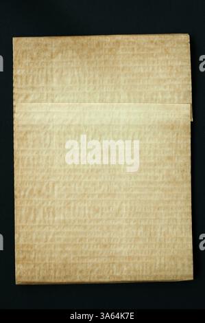 Old worn paper folded and wrinkled Stock Photo - Alamy
