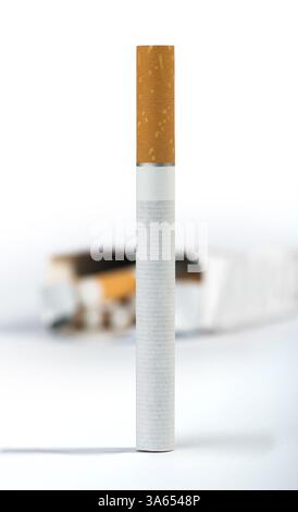 Many cigarettes on light background Stock Photo - Alamy