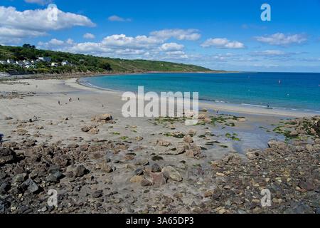Coverack England - 11 June 2024 - The beach of the picturesque coastal ...
