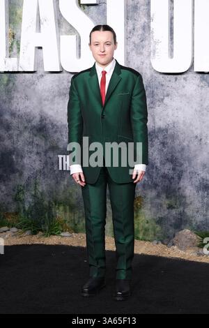 Bella Ramsey attends “The Last of Us” Season 2 - UK Premiere at Vue ...