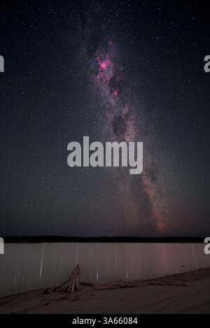 Milky Way and The Great Rift Stock Photo - Alamy