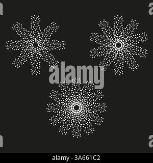 Geometric Conceptual background star pattern for design. Vector ...