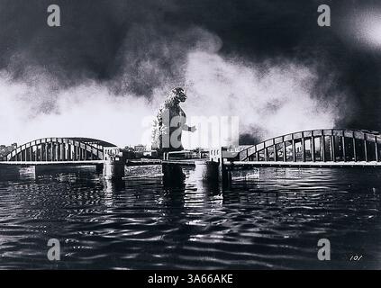 Nov 03, 1954; TOKYO ,JAPAN; A scene from the movie 'Godzilla.' Stock ...