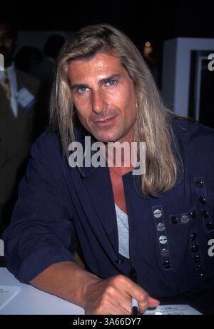 Jul 25, 1994; Las Vegas, NV, USA; Model FABIO @ the VSDA Convention ...