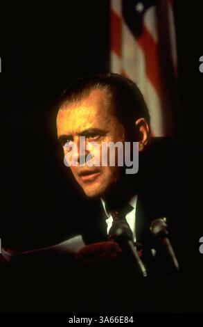 Dec 20, 1995; Los Angeles, CA, USA; Actors JOE ALLEN as Pat Nixon and ...