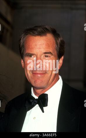 ABC News anchor PETER JENNINGS @ the 1996 Michelangelo Awards Stock ...