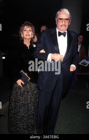 Apr. 12, 2007 - GREGORY PECK AND WIFE VERONIQUE 1992. MICHAEL FERGUSON ...