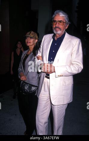 Apr. 12, 2007 - GREGORY PECK AND WIFE VERONIQUE 1992. MICHAEL FERGUSON ...
