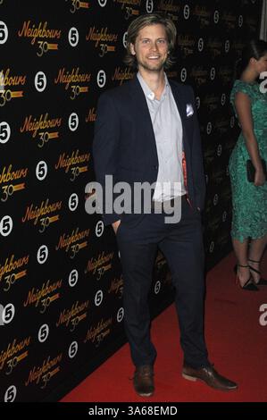 Tim Phillips attends Neighbours 30th anniversary party at Cafe de Paris ...