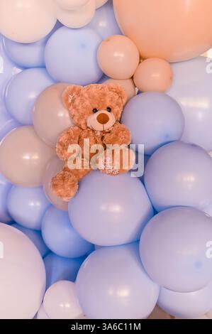 Perfect celebration. helium balloon for party. happy valentines day ...