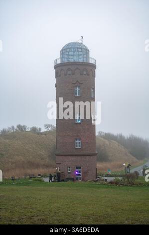 The direction-finding tower in Kap Arkona, a former direction-finding ...