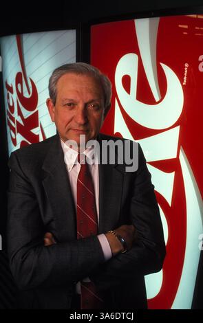 Jan 24, 1989; Atlanta, GA, USA; Former CEO of Coca-Cola Compay IRA ...