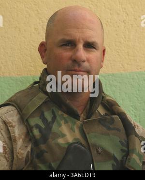 Aug 21, 2004; Camp Fallujah, Iraq; Lt. Gen. JAMES T. CONWAY frocked ...
