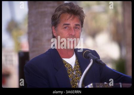 July 26, 1996; Hollywood, CA, USA; DON JOHNSON recieves a Star at the ...