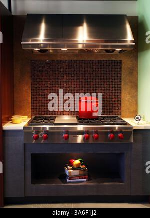 Aug. 12, 2008 - This kitchen display is from Autco Home features a gas ...