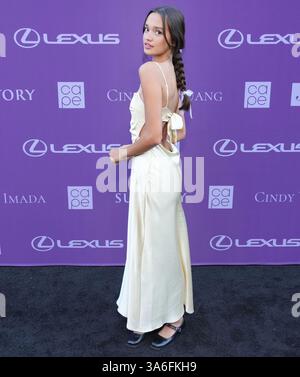 Sophia Hammons at arrivals for Women In Film WIF 2025 Honors, Beverly ...