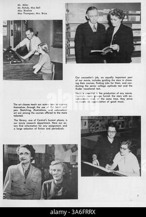 The 1951 Centralian yearbook captures the 1950-1951 school year at ...