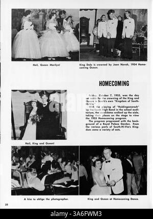 This edition of the South High Yearbook, 'Tiger On the March,' documents the 1942-1943 school ...