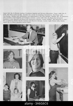 Delta Seventy and Seven, the 1977 De La Salle yearbook, documents the school's academic ...