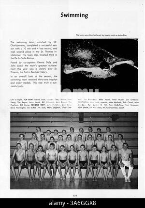 The 1963 Benilde High Yearbook documents the student body, teachers ...