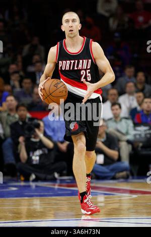 Portland Trail Blazers guard Blake Wesley poses for photos during the ...