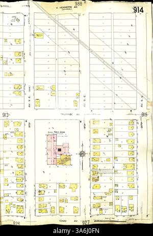 Sanborn maps document Minneapolis' development, focusing on building ...