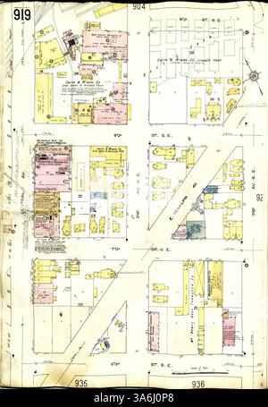 Sanborn fire insurance maps chart the growth and development of cities ...