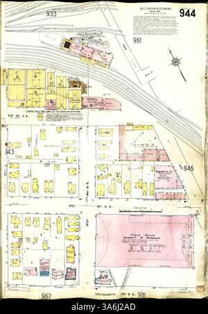 Sanborn fire insurance maps chart the development of Minneapolis ...