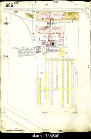 Sanborn fire insurance maps document the growth and development of ...