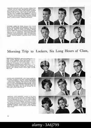 The 1965 'Whigrean' yearbook from Edina-Morningside High School chronicles the experiences of ...