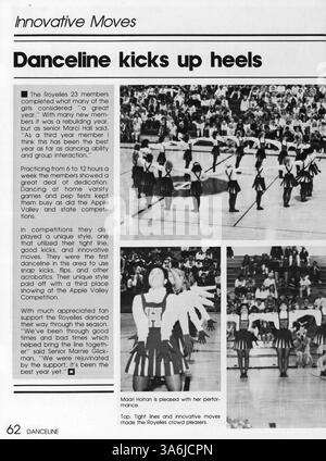 Hopkins High’s 1988 Regalia Yearbook highlights students, clubs, faculty, and sports teams ...