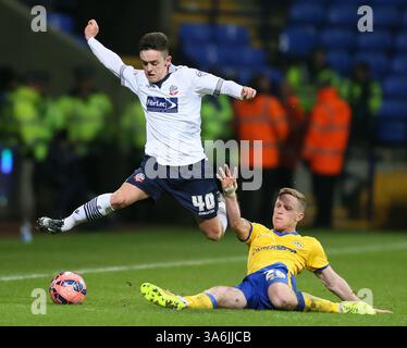 Jan. 3, 2015 - Bolton, United Kingdom - Darren Pratley of Bolton ...