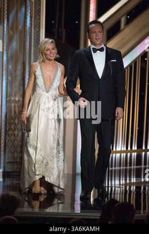 Sienna Miller and Vince Vaughn present for BEST ORIGINAL SCORE – MOTION ...