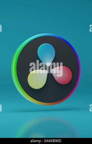 Buenos Aires, Argentina -March 16th, 2025: Three-dimensional logo of ...