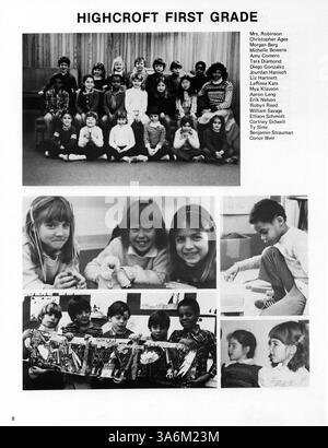 Blake Lower School's 1982 Yearbook highlights the academic and ...