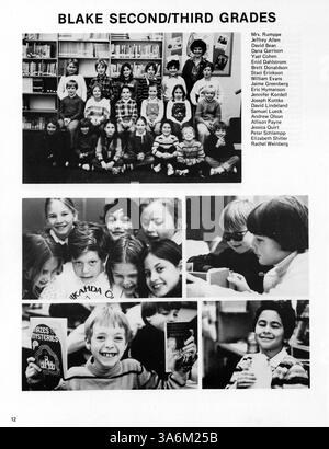 This 1982 yearbook for Blake Lower School covers the 1981-1982 academic ...