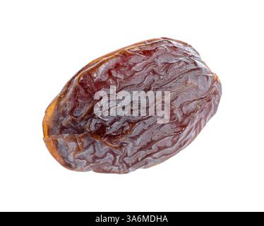 One tasty dried date isolated on white Stock Photo - Alamy
