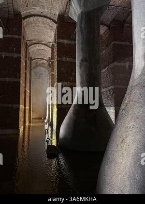 Basilica Cistern with Majestic ancient underground chamber featuring ...