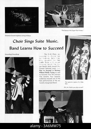 The 'Whigrean' yearbook from Edina-Morningside High School (1965) highlights key moments of the ...